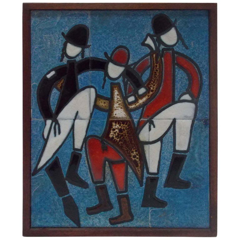 Ceramic Plaque For Sale at 1stDibs