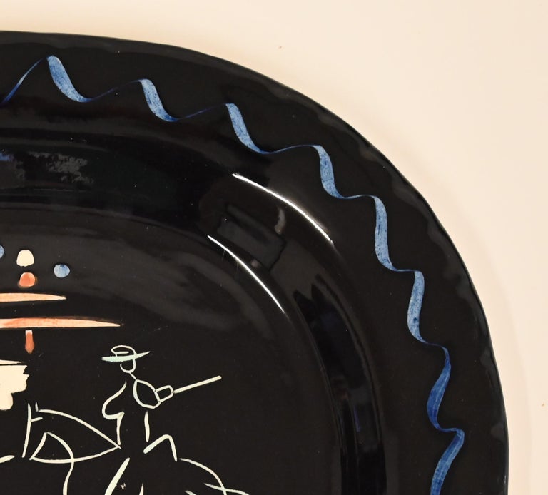 Ceramic Plate by Pablo Picasso, 1953 For Sale at 1stDibs