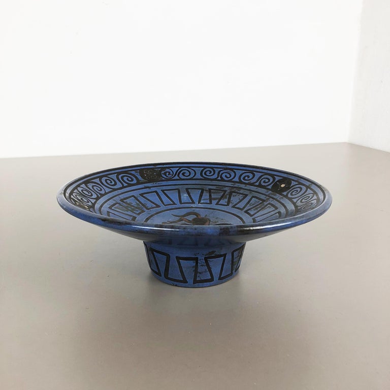 Ceramic Pottery Shell Plate "Pergamon" Hans Welling for Ceramano ...