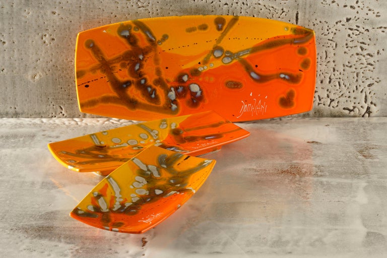 Ceramic Rectangular Tray Set, Handmade in Italy 2021, Choose Your ...