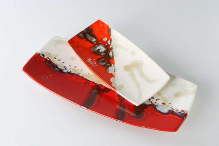 Ceramic Rectangular Tray Set, Handmade in Italy 2021, Choose Your ...