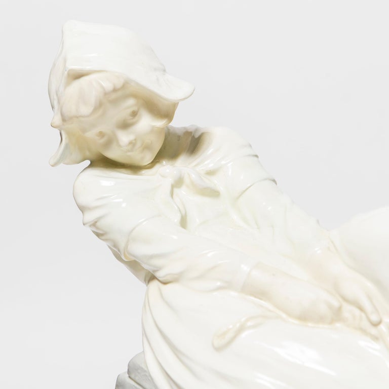 Ceramic Sculpture Signed Friedrich Goldscheider. Austria, circa 1900 ...