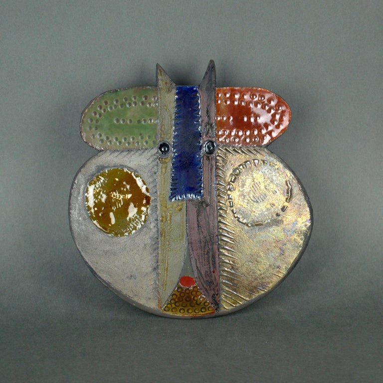 Ceramic Sculpture Tetes bug by Roger Capron For Sale at 1stDibs