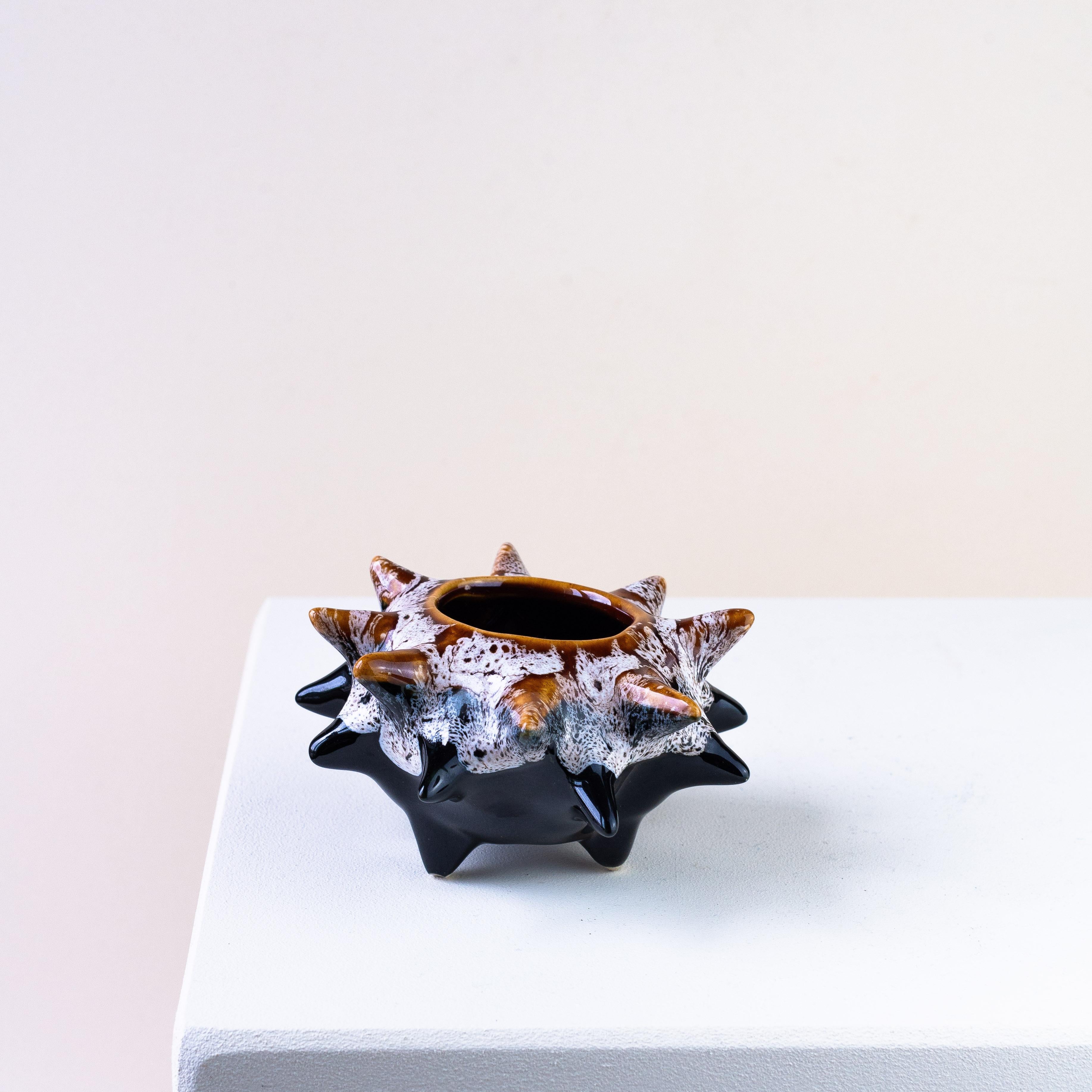 Ceramic Vase Organic Free Form 1970s For Sale at 1stDibs