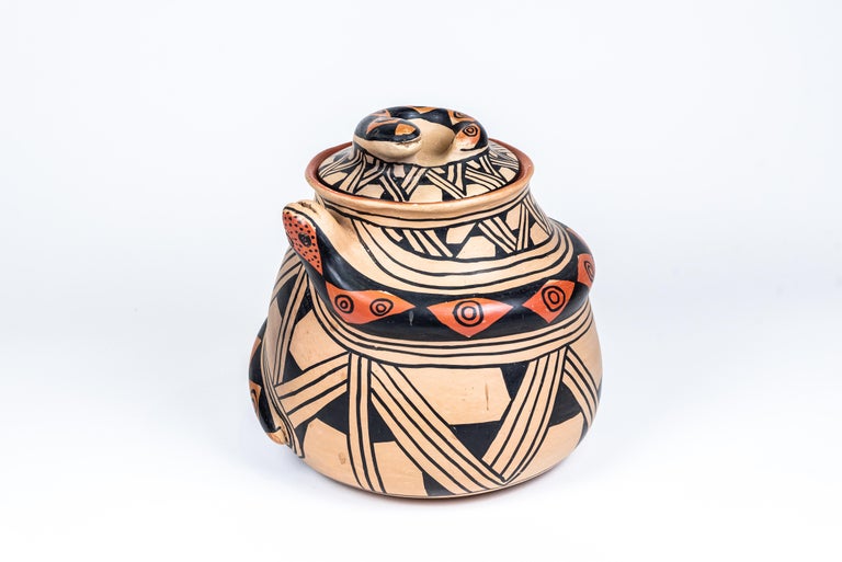 Ceramic "Snake", Indigenous Reserve Xingu, Brazil at 1stDibs