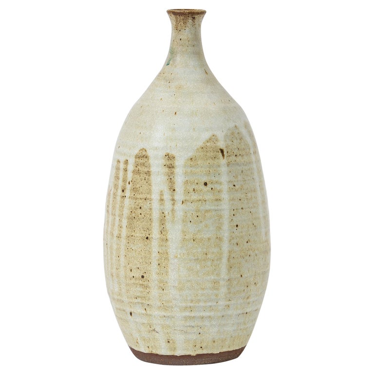 Ceramic Soliflore Vessel by M. Vlosky, USA, 1970's at 1stDibs
