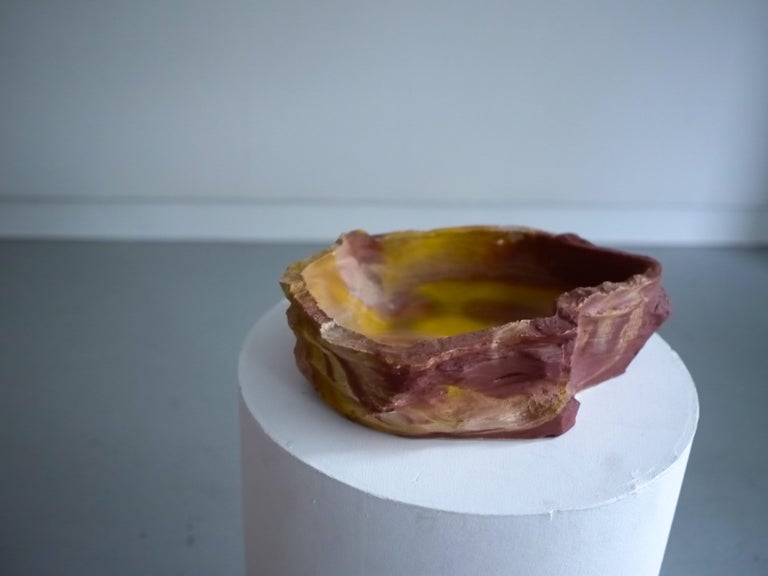 Ceramic Stone Shape Bowl For Sale at 1stDibs