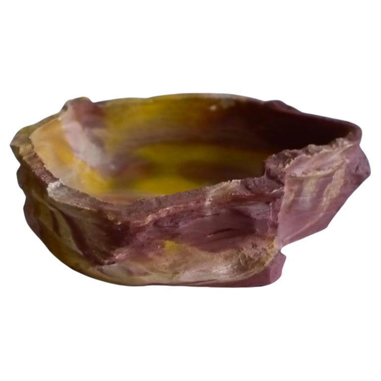 Ceramic Stone Shape Bowl For Sale at 1stDibs