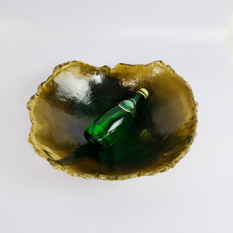 Ceramic Stoneware Fruit Platter For Sale at 1stDibs