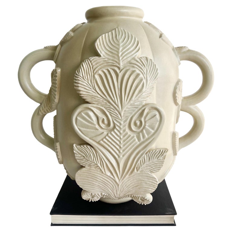 Ceramic Stoneware Organic Contemporary Vase in Cream by Keavy Murphree ...