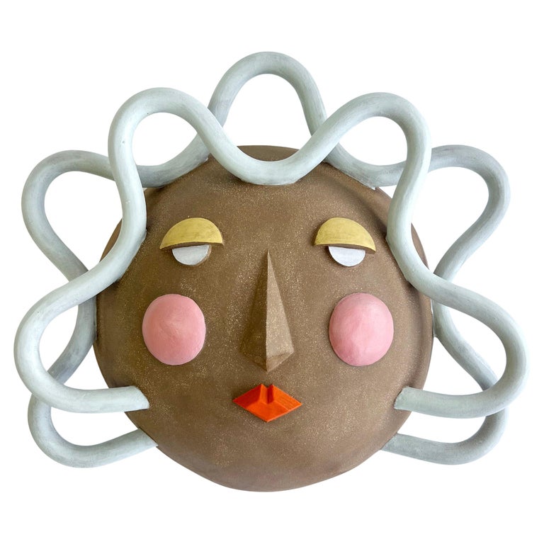 Ceramic Stoneware Wall Sculpture "Amoureax" by Keavy Murphree, 2022 For ...