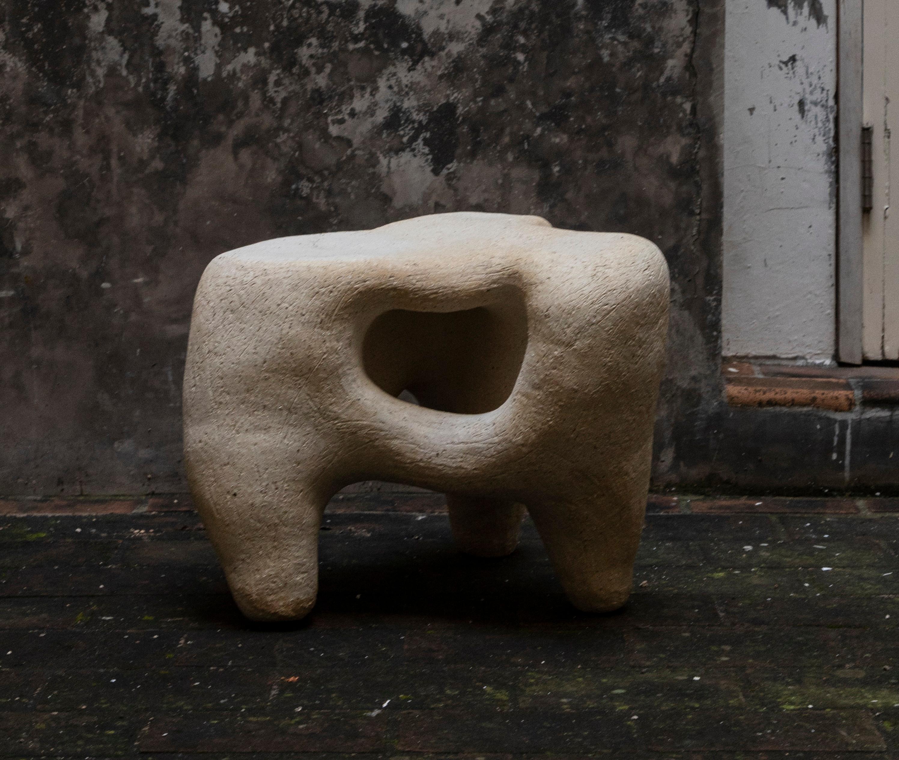 Ceramic Stool by Camila Apaez For Sale at 1stDibs