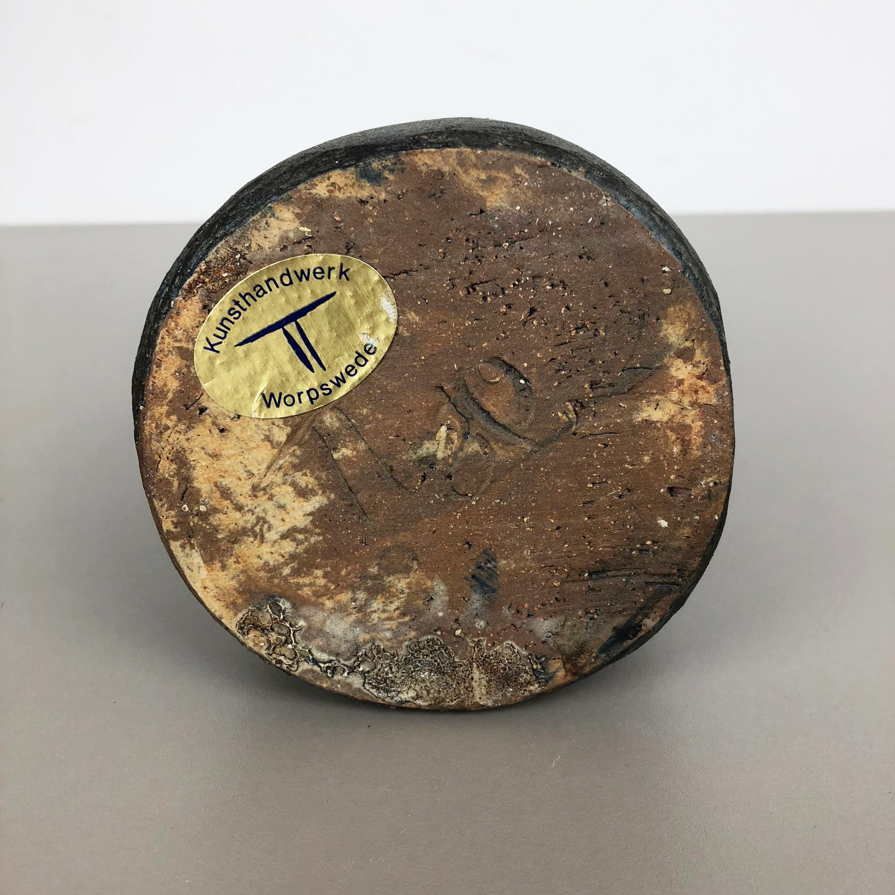 Ceramic Studio Pottery Vase Tina and Thorsten Behrendt, Worpswede ...