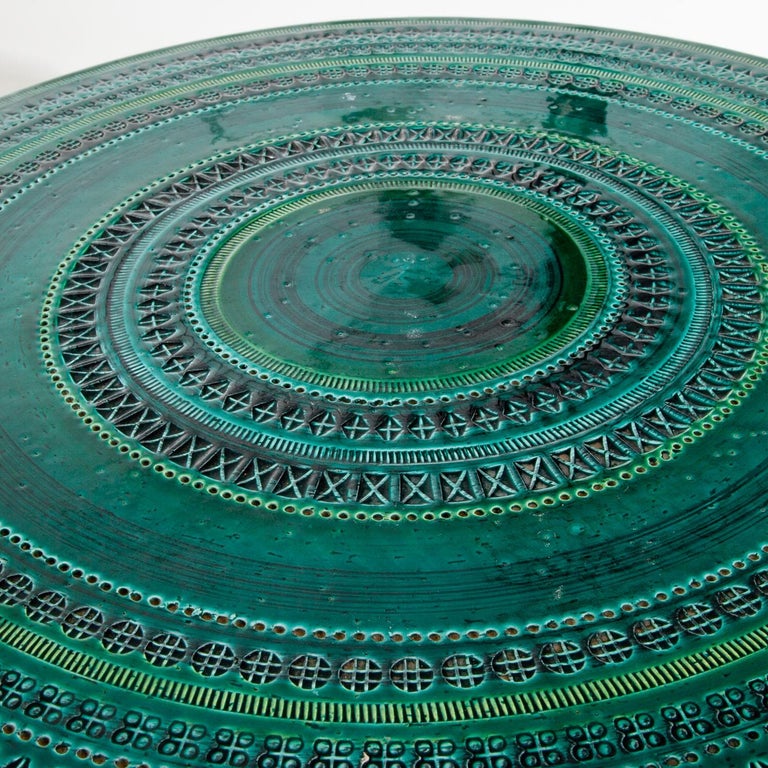 Ceramic Table by Bitossi, Italy, circa 1960s at 1stDibs | bitossi table