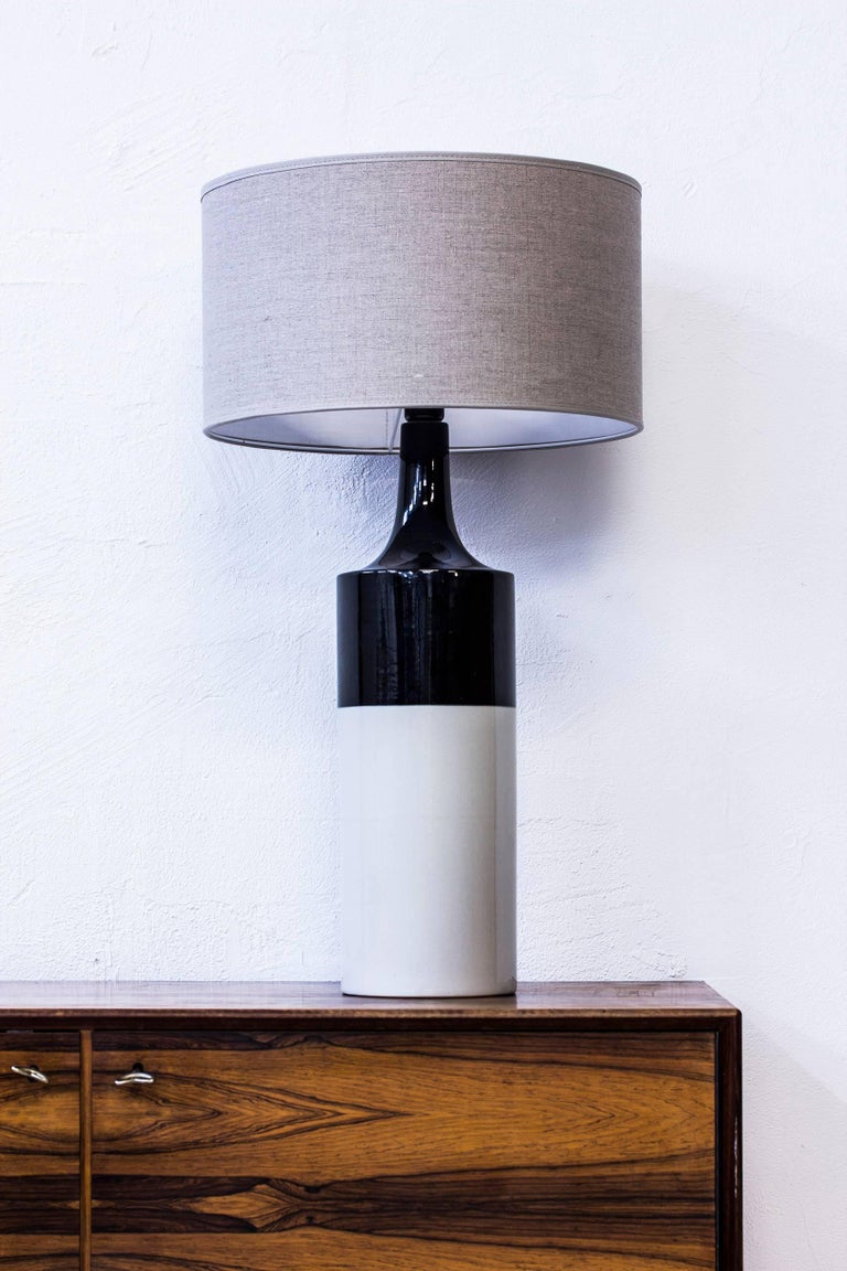 Ceramic Table Lamp by Gunvor Olin-Grönqvist for Arabia, 1960s at 1stDibs