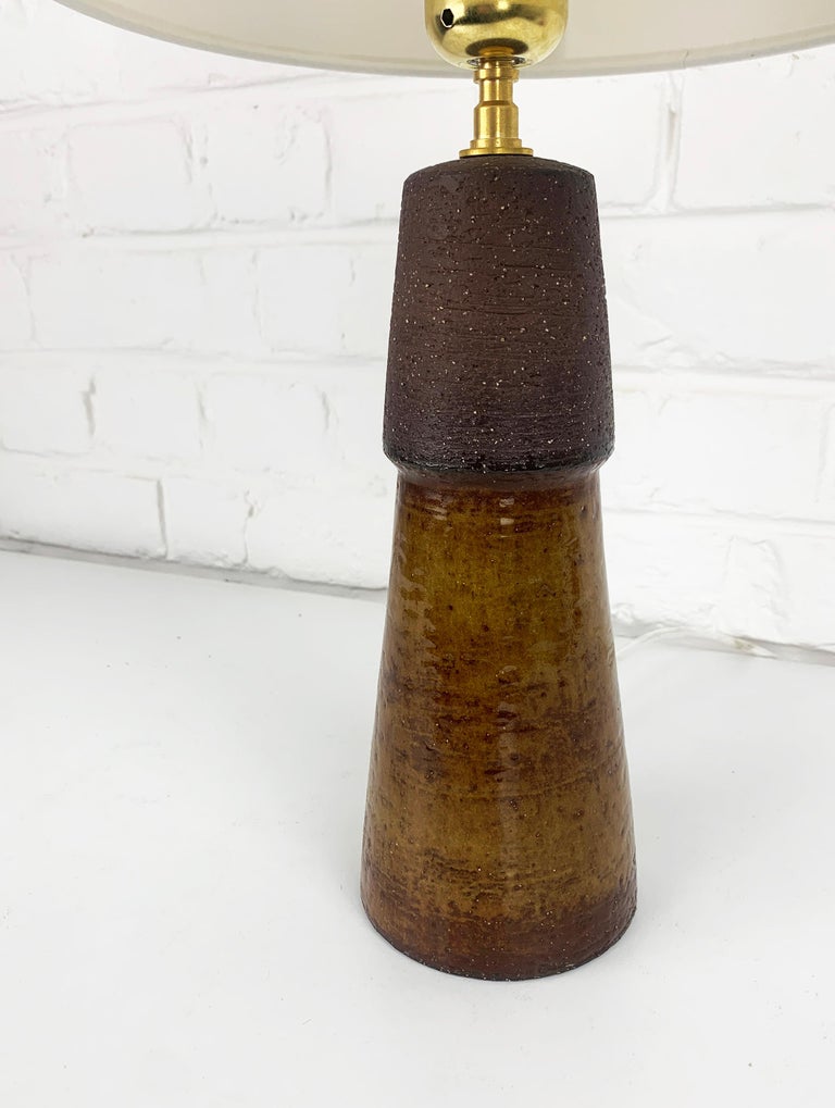 Ceramic Table Lamp by Michael Andersen and Sons, Bornholm, Denmark ...