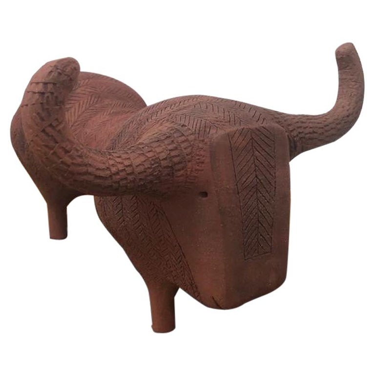 Ceramic Taurus at 1stDibs