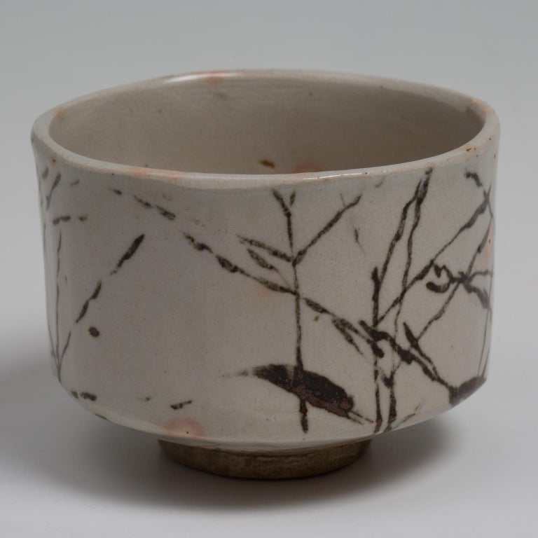 Ceramic Tea Bowl 'Chawan', by Kamisaka Sekka For Sale at 1stDibs ...