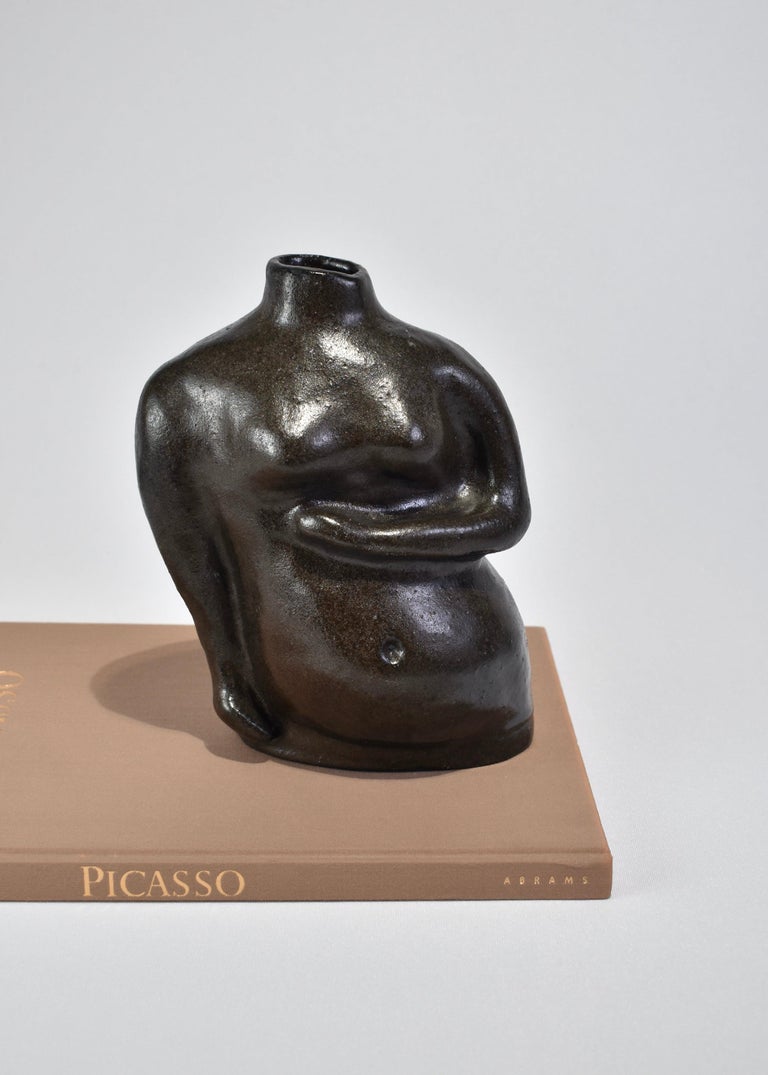 Ceramic Torso Sculpture For Sale at 1stDibs