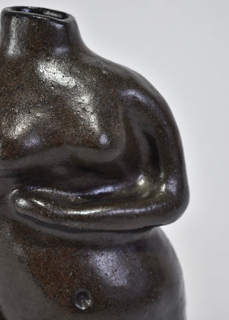 Ceramic Torso Sculpture For Sale at 1stDibs