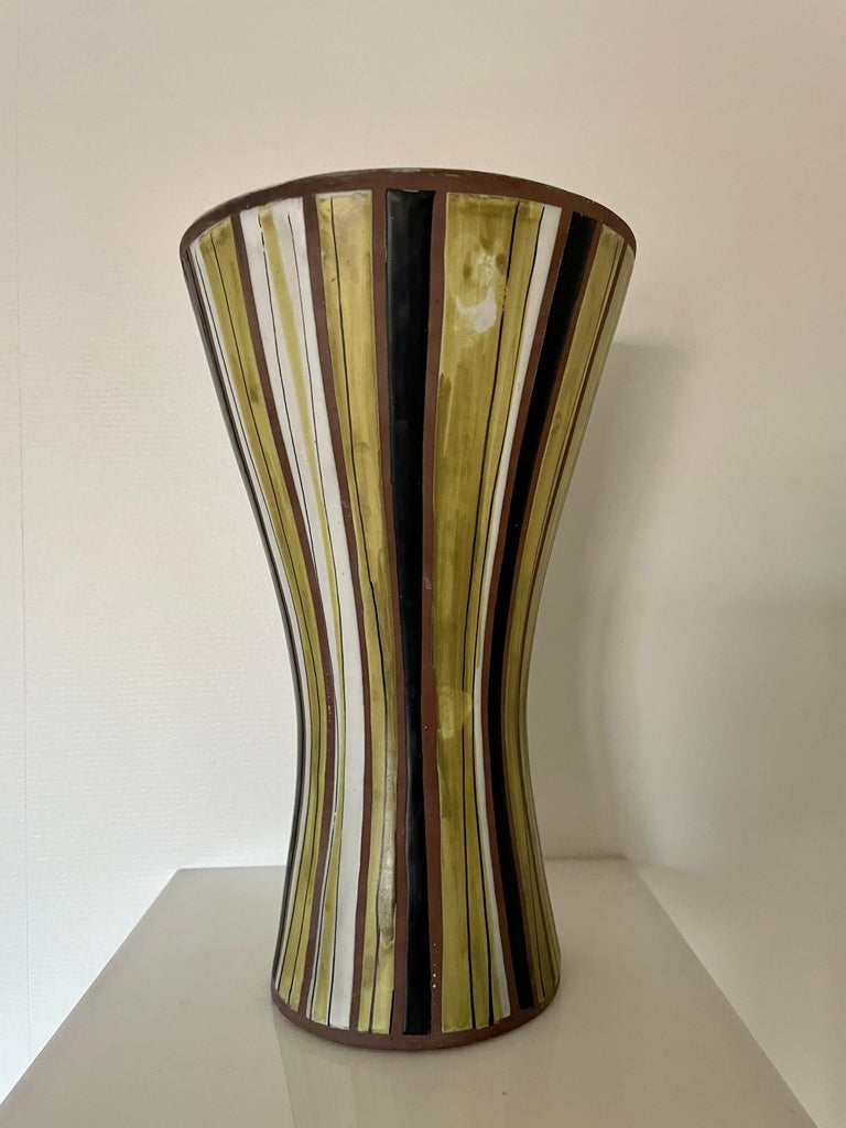 Ceramic Vase by Roger Capron For Sale at 1stDibs