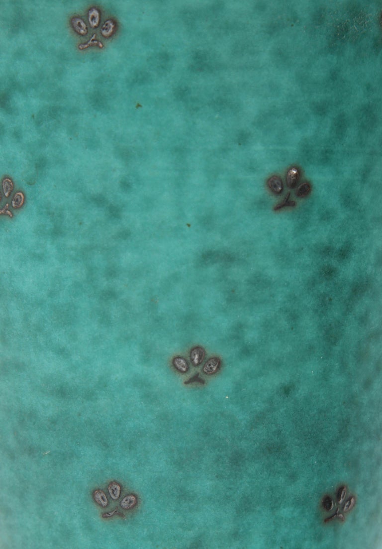 Ceramic Vase by William Kage, Sweden, circa 1930 at 1stDibs