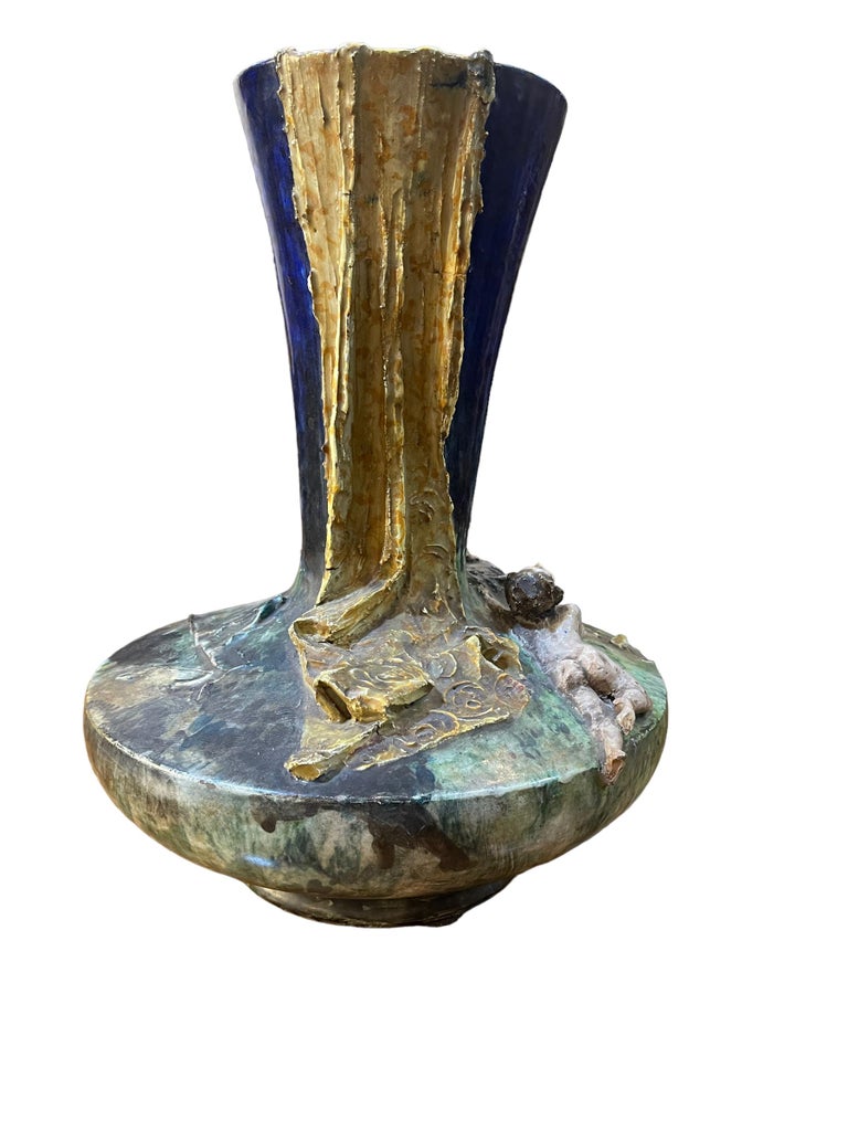 Ceramic Vase Loretz Milano, '1896 - 1906' For Sale at 1stDibs