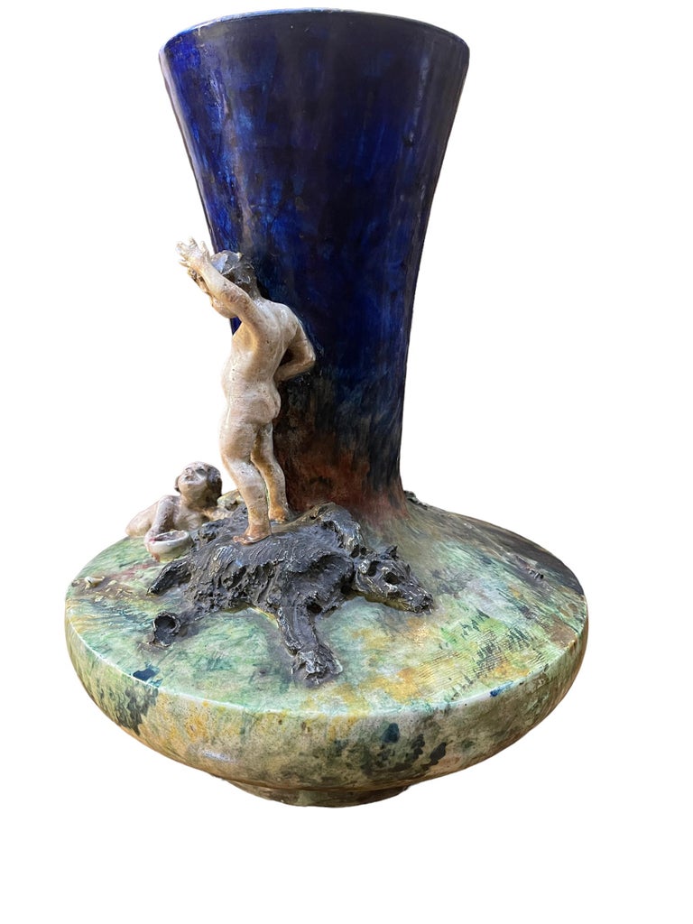 Ceramic Vase Loretz Milano, '1896 - 1906' For Sale at 1stDibs