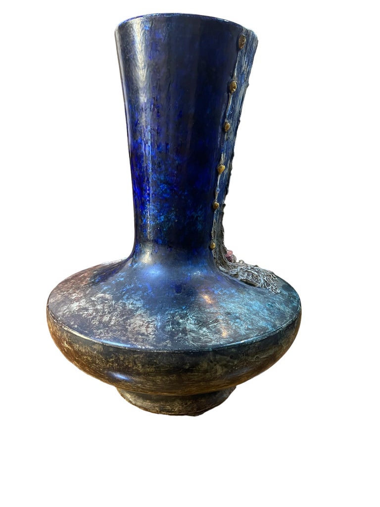Ceramic Vase Loretz Milano For Sale at 1stDibs