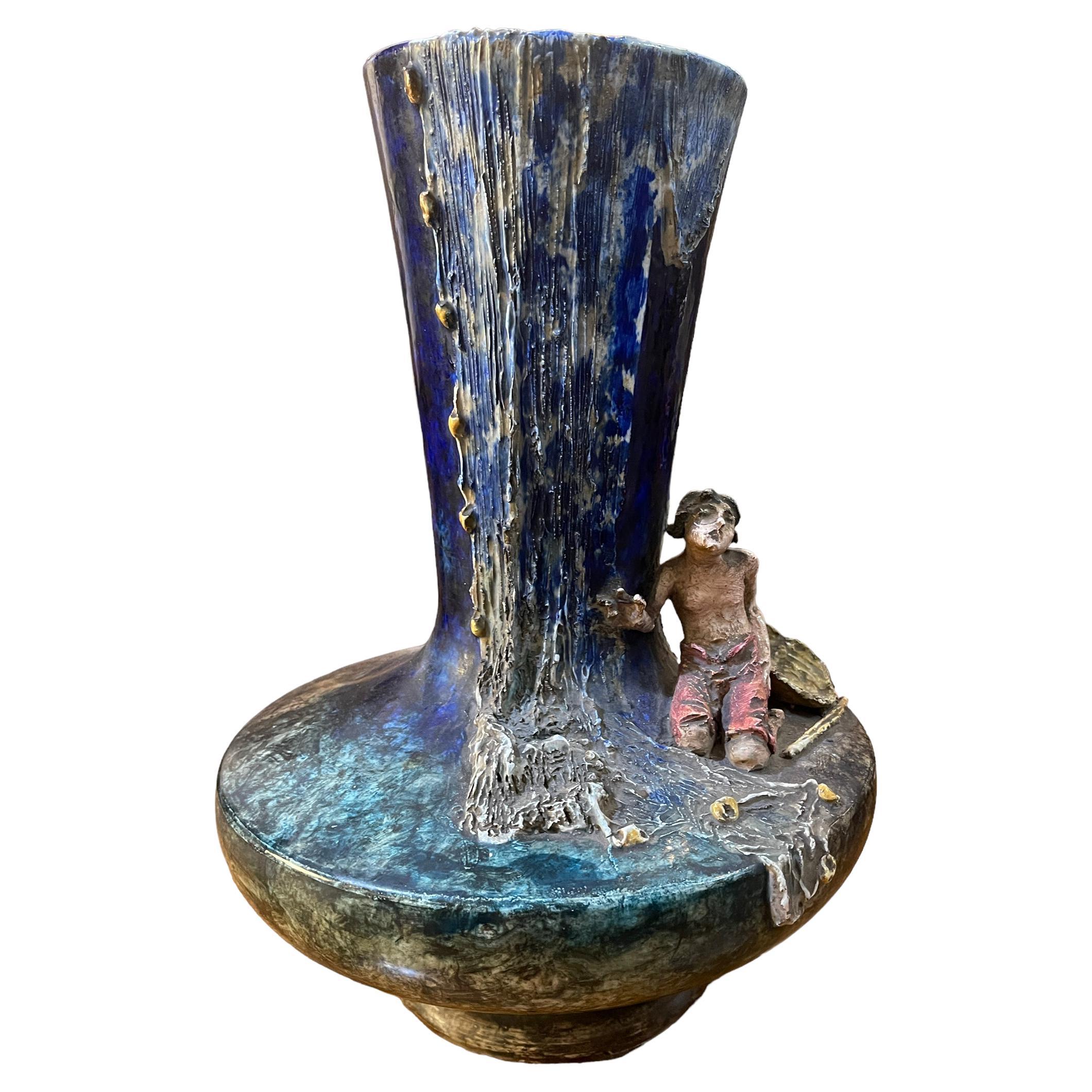 Ceramic Vase Loretz Milano, '1896 - 1906' For Sale at 1stDibs