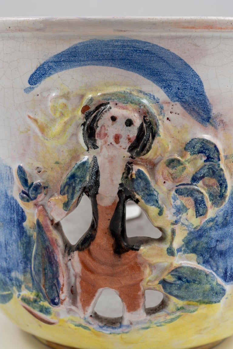 Ceramic Vase Susi Singer Wiener Werkstatte circa 1928 Expressive ...