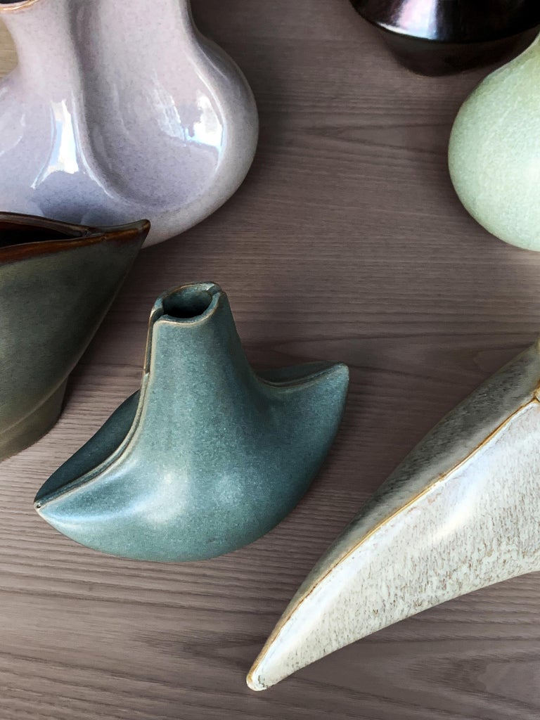 Ceramic Vase The Grain Mid Century Rhythm André Fu Living Decorative ...
