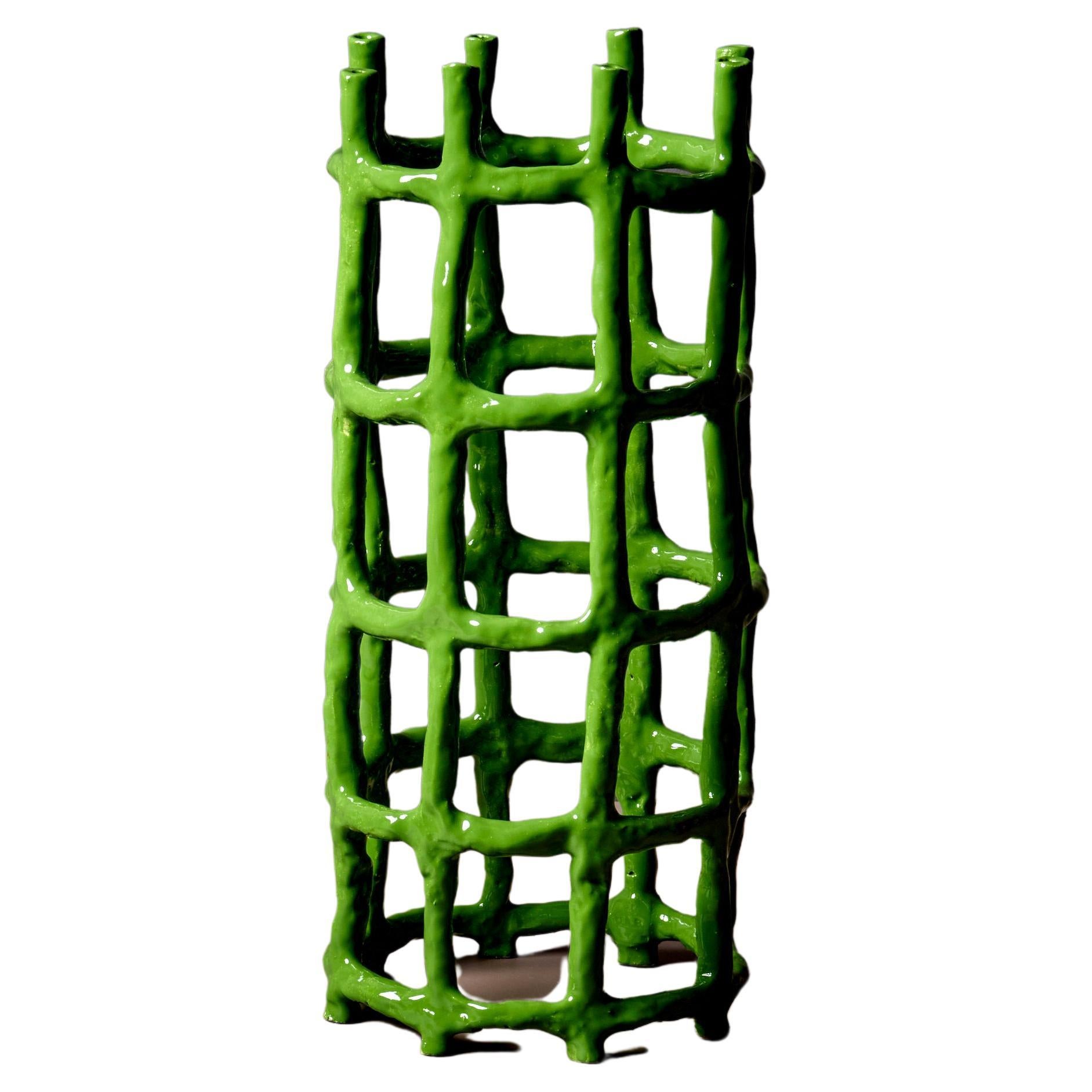 Ceramic Vessel No. 278 by Onka Allmayer-Beck in Green, Austria, 2023 ...