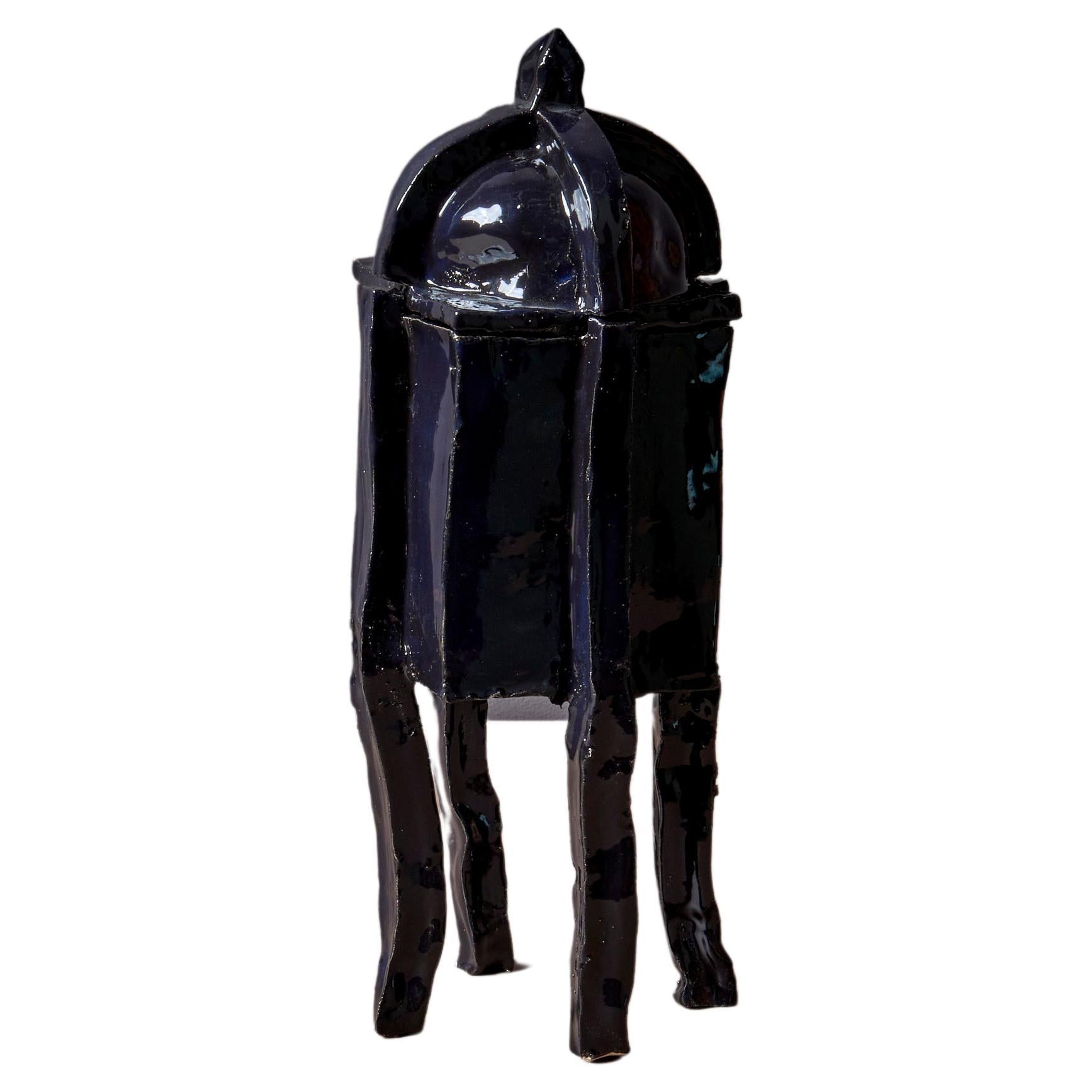 Ceramic Vessel No. 296 by Onka Allmayer-Beck in Black, Austria, 2023 ...