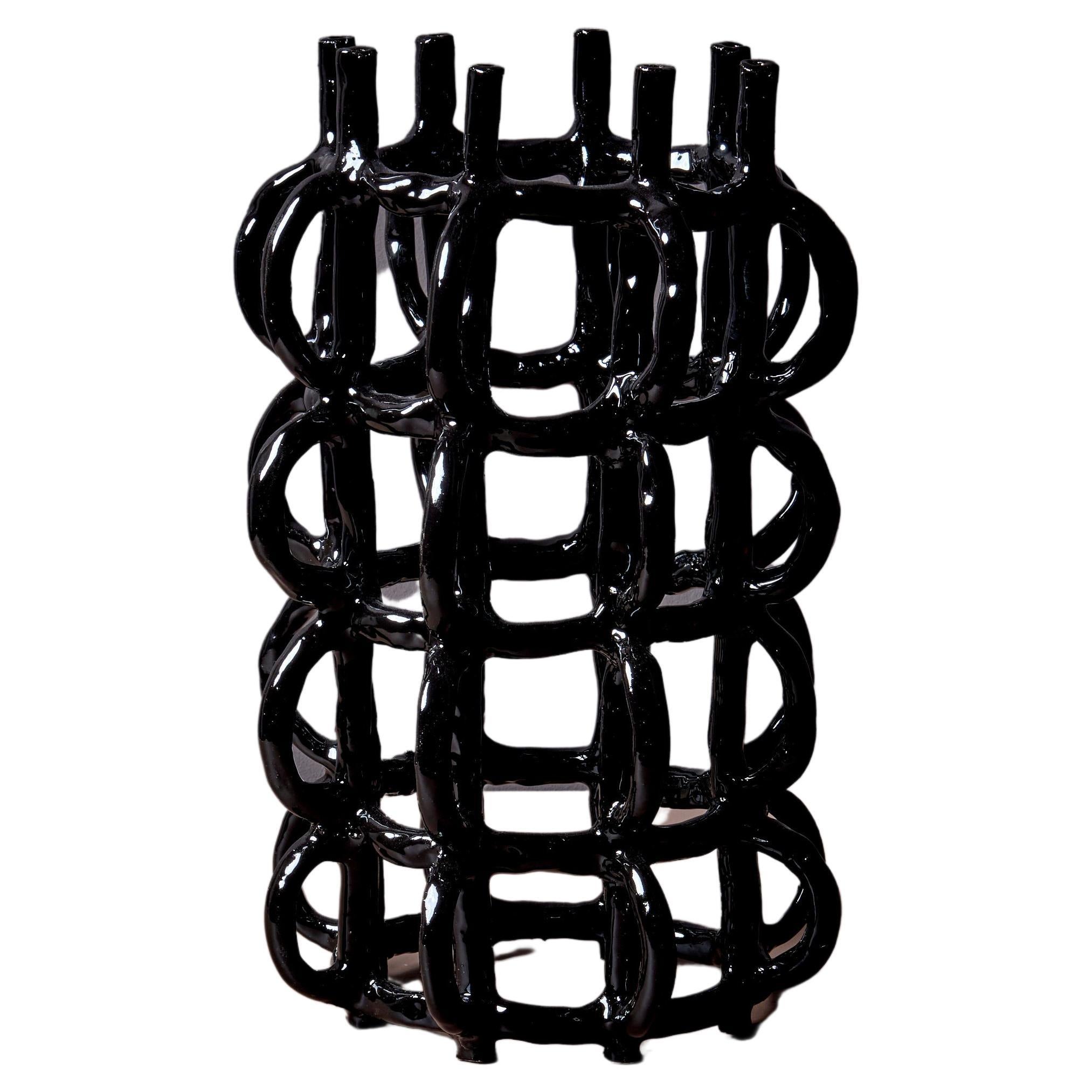 Ceramic Vessel No. 296 by Onka Allmayer-Beck in Black, Austria, 2023 ...