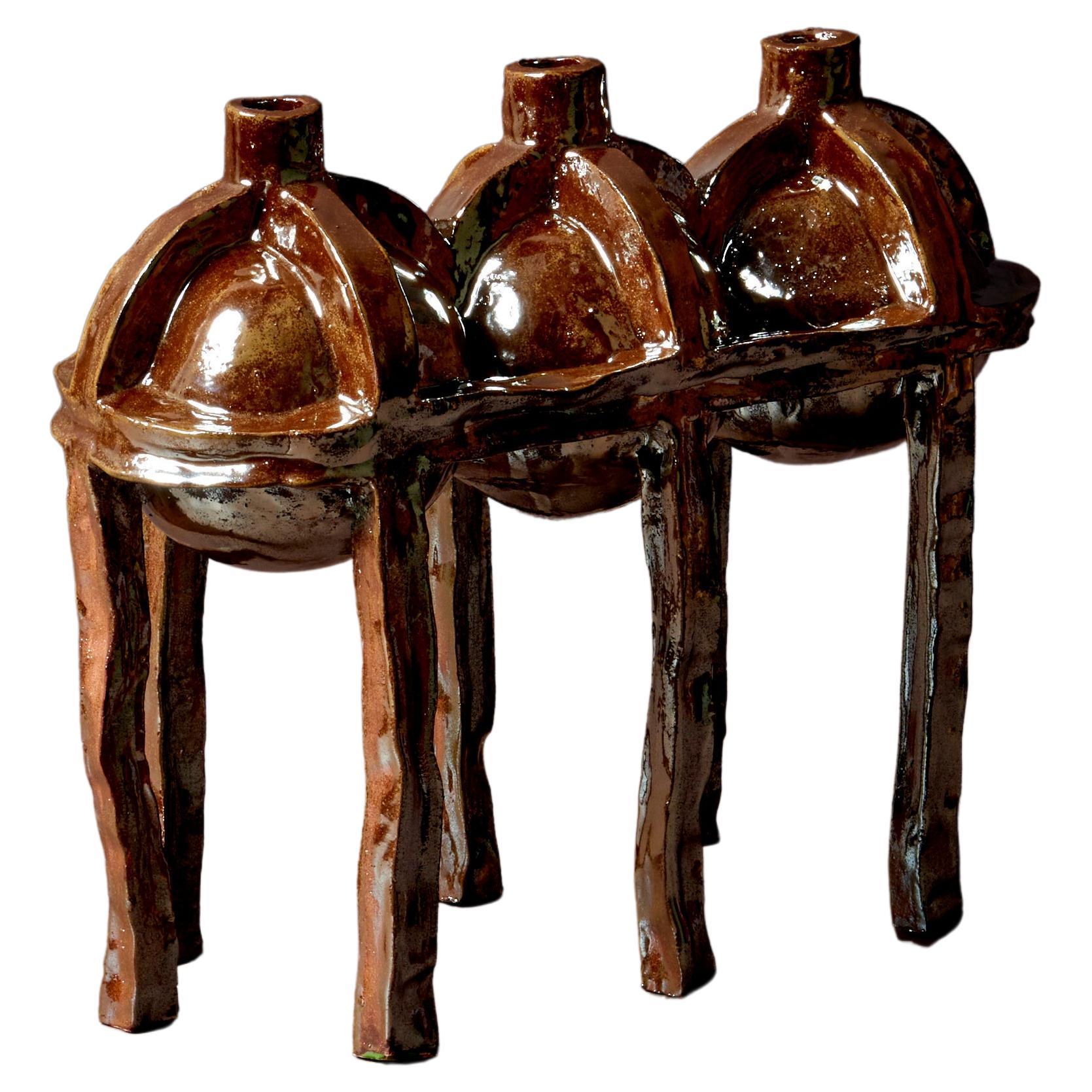 Ceramic Vessel No. 296 by Onka Allmayer-Beck in Black, Austria, 2023 ...