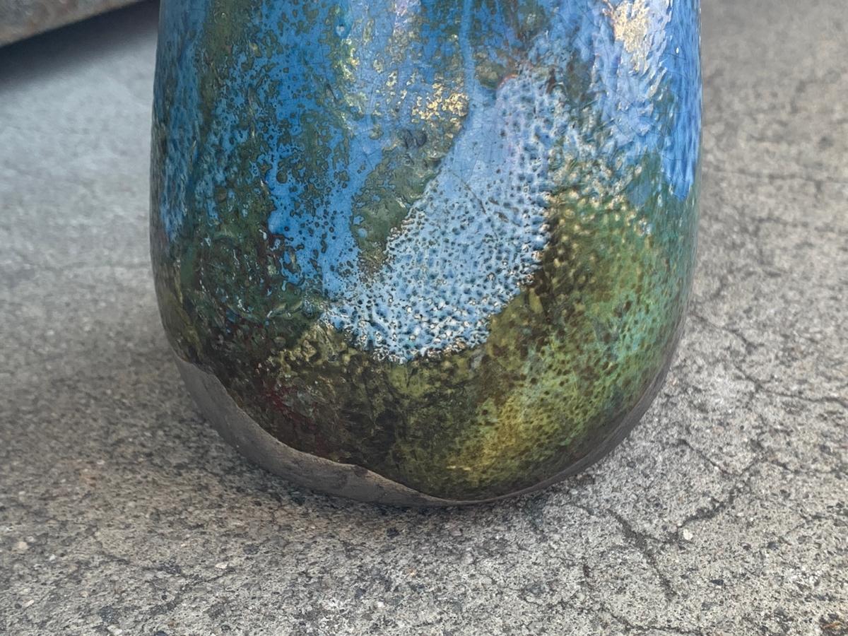 Ceramic Vessel with Lid by Haggerty of Santa Barbara at 1stDibs