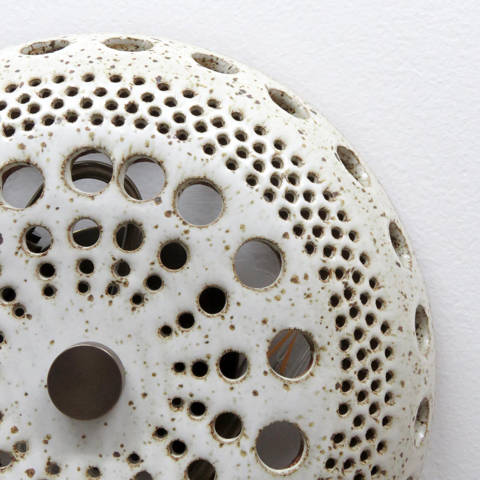 Ceramic Wall Light No.8 by Heather Levine For Sale at 1stDibs