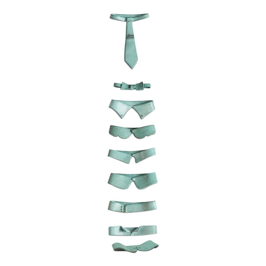 Ceramic Wall Sculptures Collar Series at 1stDibs