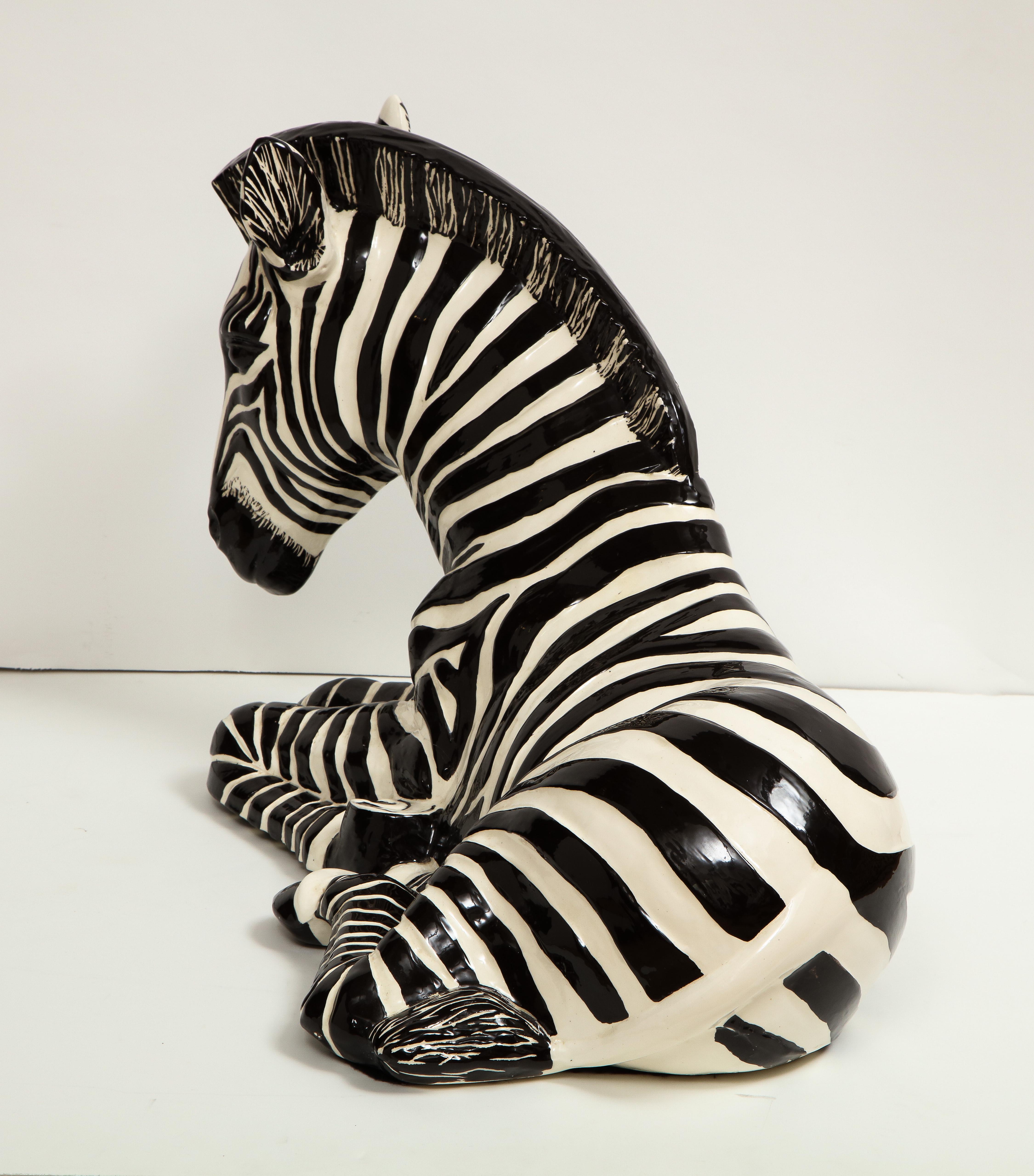 Ceramic Zebra at 1stDibs | zebra ceramic, zebra pottery, ceramic zebras