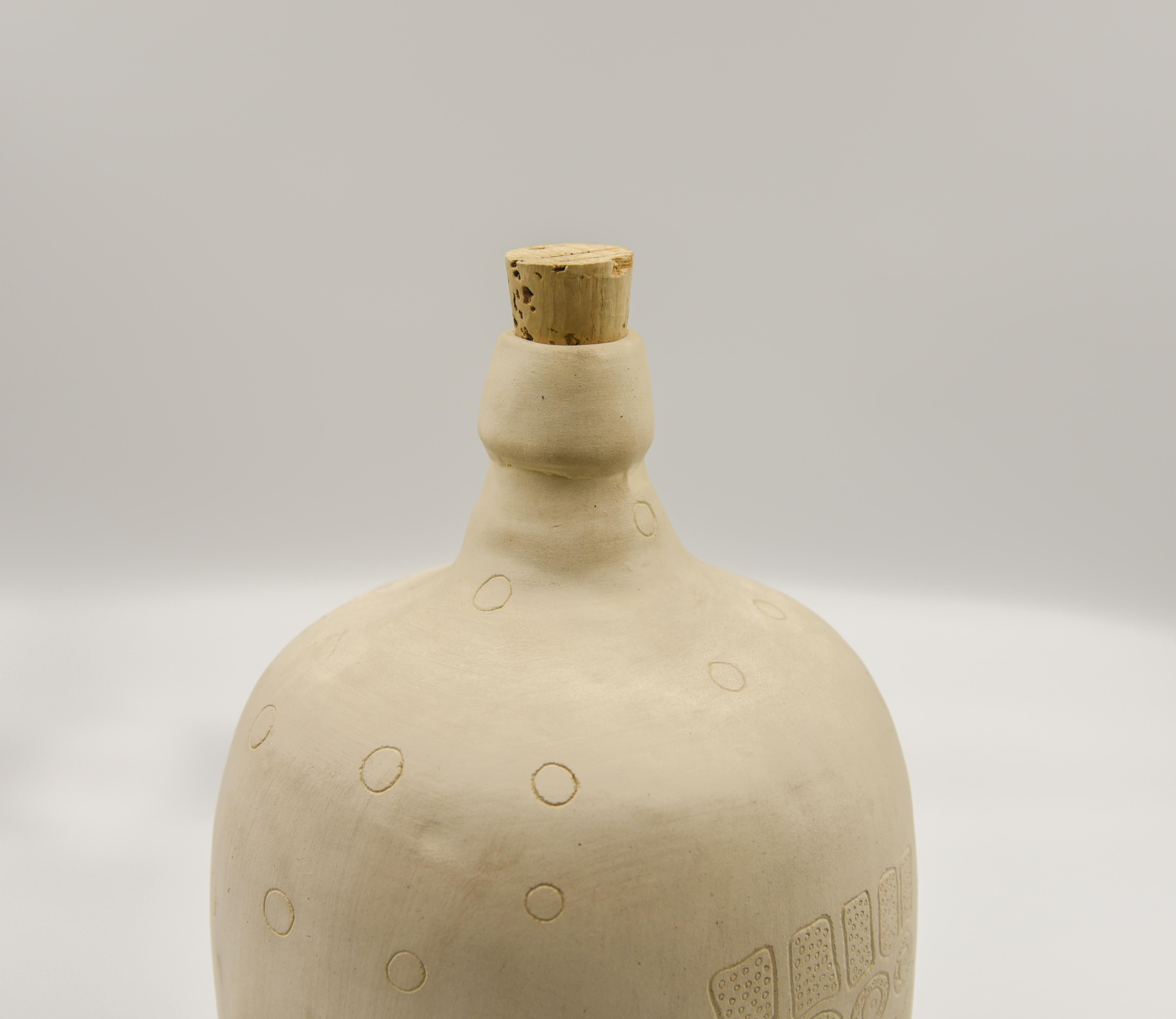 Ceramica Demijohn Bottle Mexican Mezcal Container at 1stDibs | clay ...