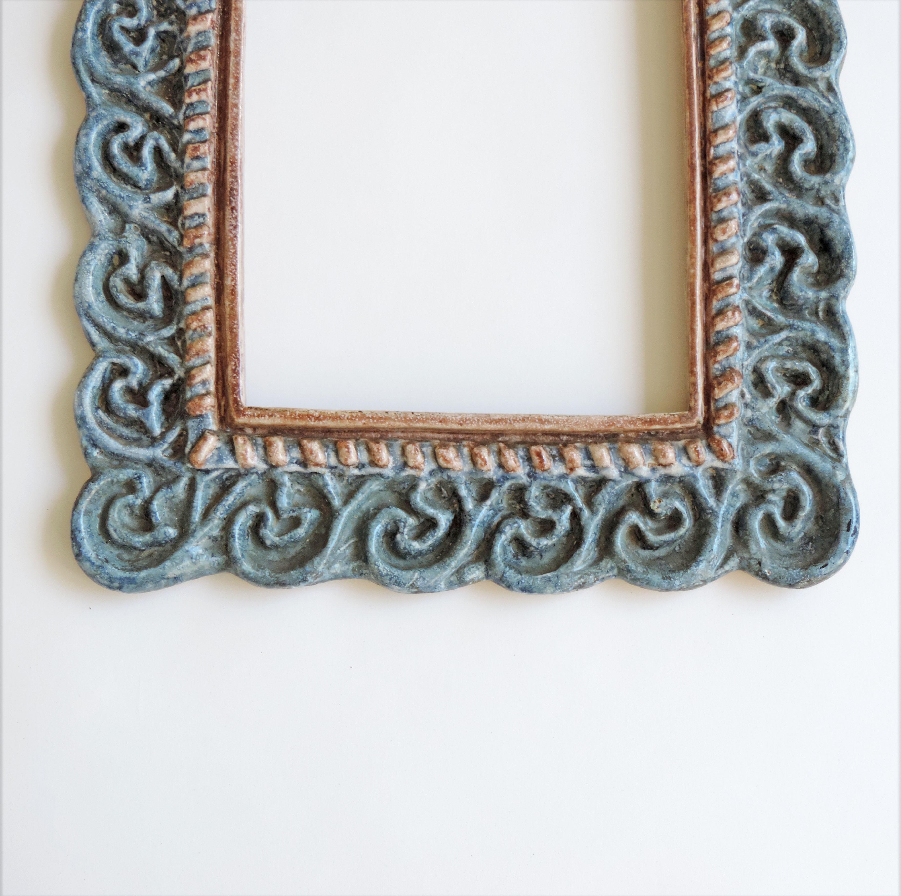 Ceramica Tassinari Large Ceramic Frame, Faenza, Italy, 1960s at 1stDibs ...