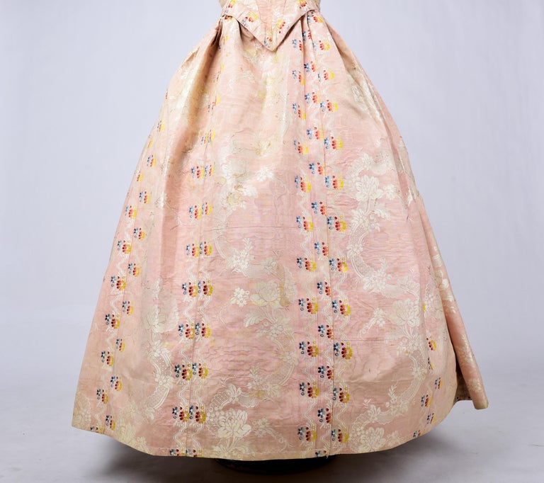 Ceremonial Crinoline Dress, Mantilla and Manilla Shawl - Spain Circa ...
