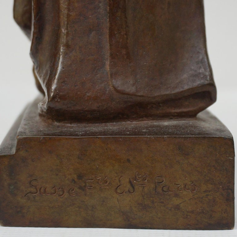 'Ceres' an Art Deco Bronze Sculpture by André Bizette-Lindet For Sale ...