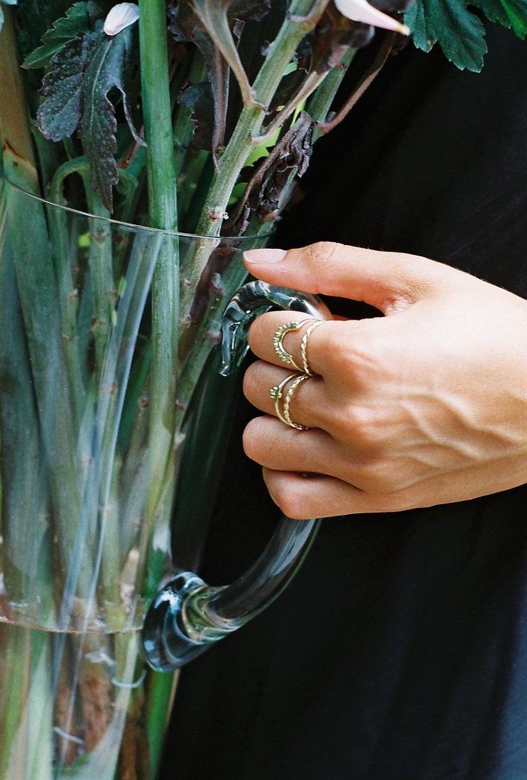 Ceres Stacker Ring, 18 Karat Yellow Gold For Sale at 1stDibs