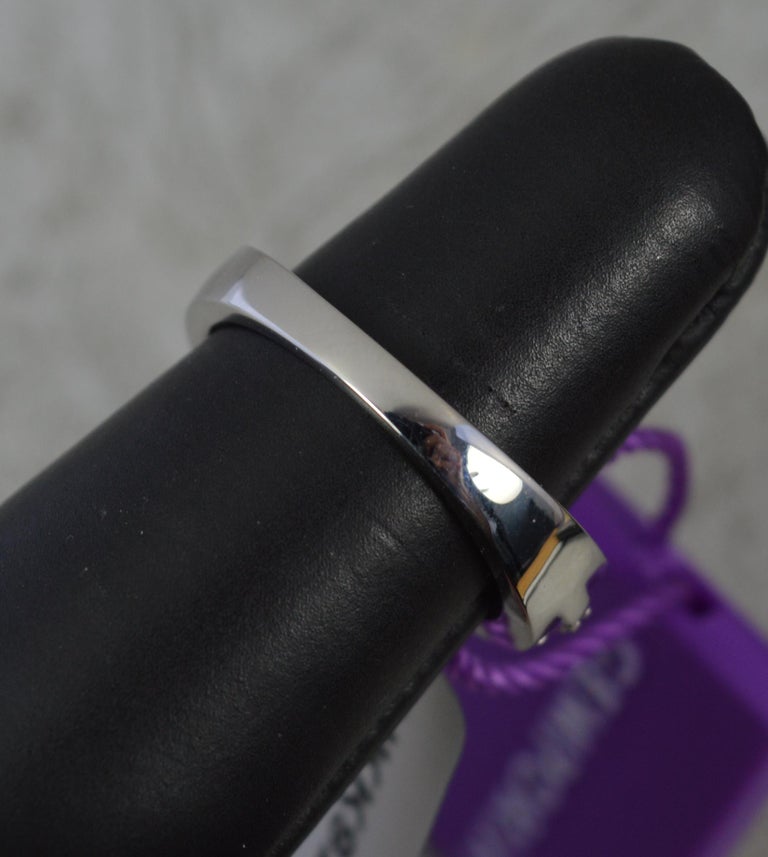 Cert 1.00ct Diamond and Platinum Tomas Rae Cluster Ring Ltd Ed 10 For ...