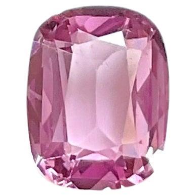 Certified 1.54 Carats baby pink Burmese spinel cushion natural gemstone ...