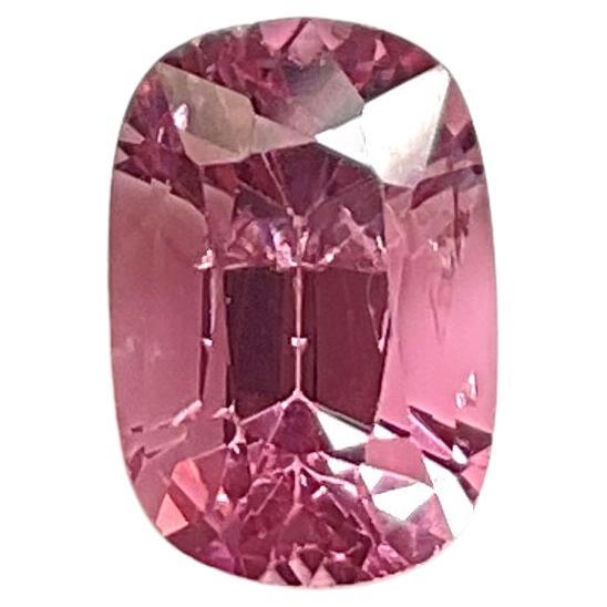 Certified 2.51 Carats baby pink Burmese spinel cushion natural gemstone ...