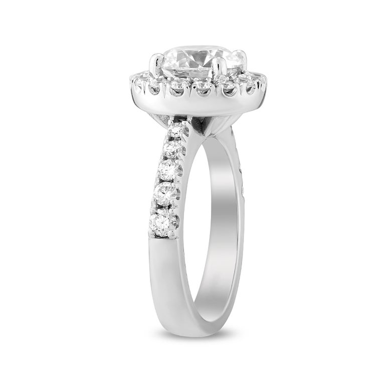 Customizable Certified 3.22 Carat Diamond Wedding Engagement Ring in ...