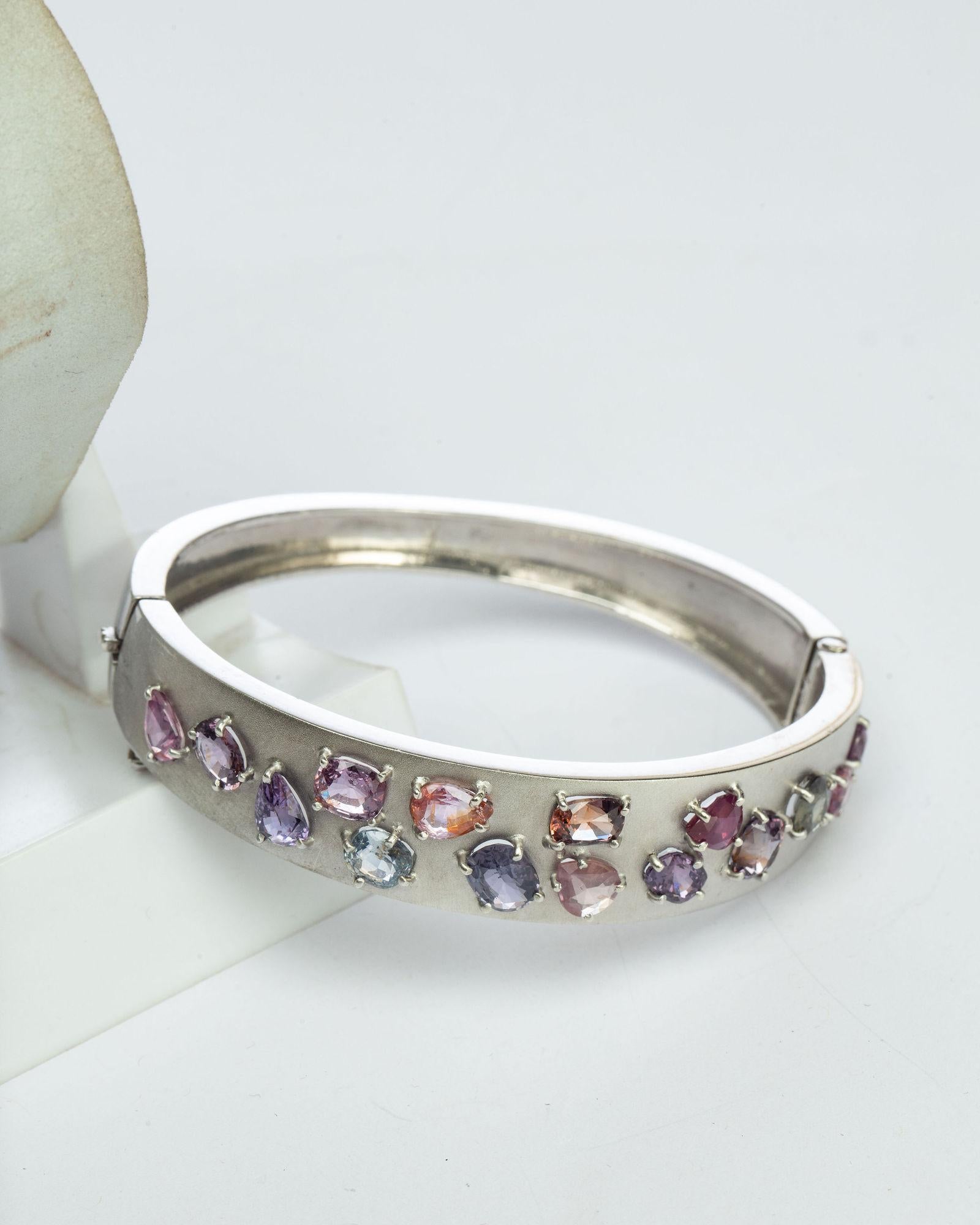 Certified 6.10 ctw Natural Origin Mixed Sapphire and Ruby Platinum ...